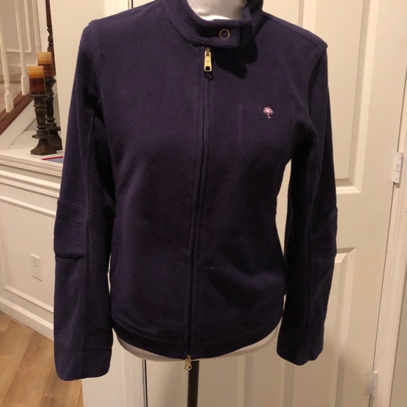 Lilly Pulitzer | Jackets & Coats | Lilly Pulitzer Navy Terry Cloth ...